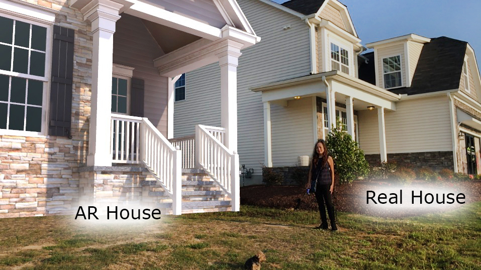 Augmented Reality – Rendering House